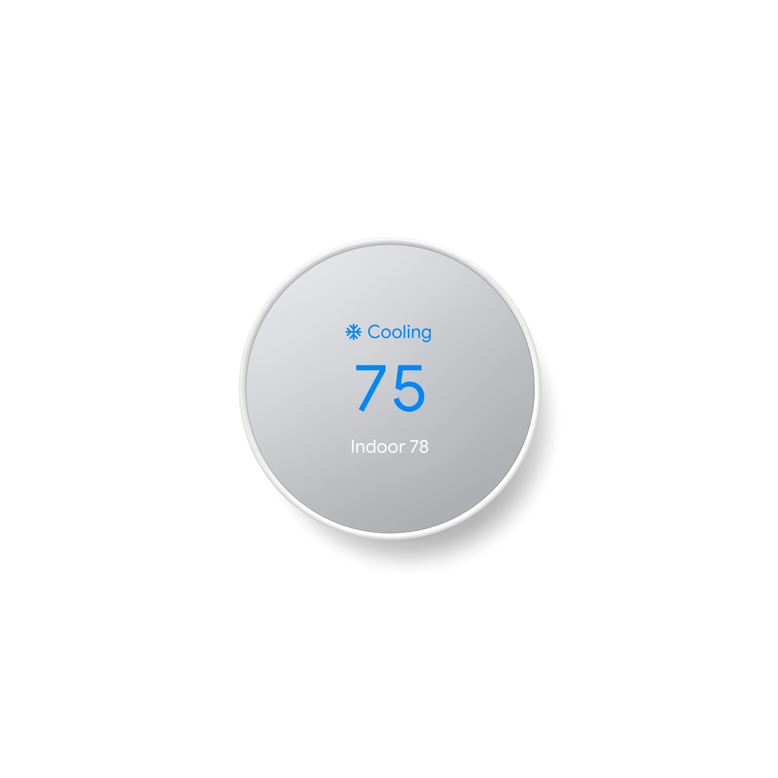 Google Nest Thermostat - Snow | HSN