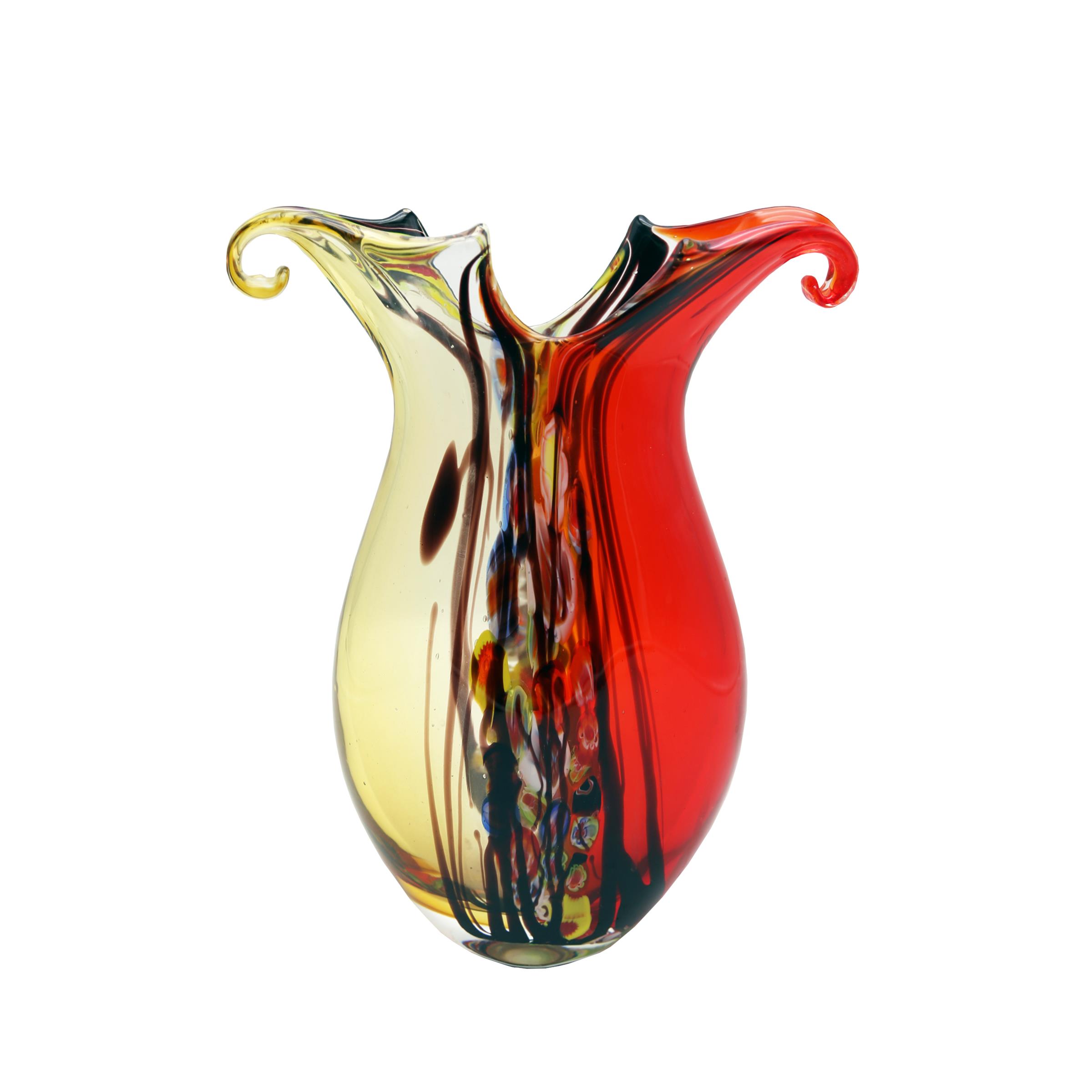 Dale Tiffany Cecile Hand Blown Art Glass Vase - 20565297 | HSN