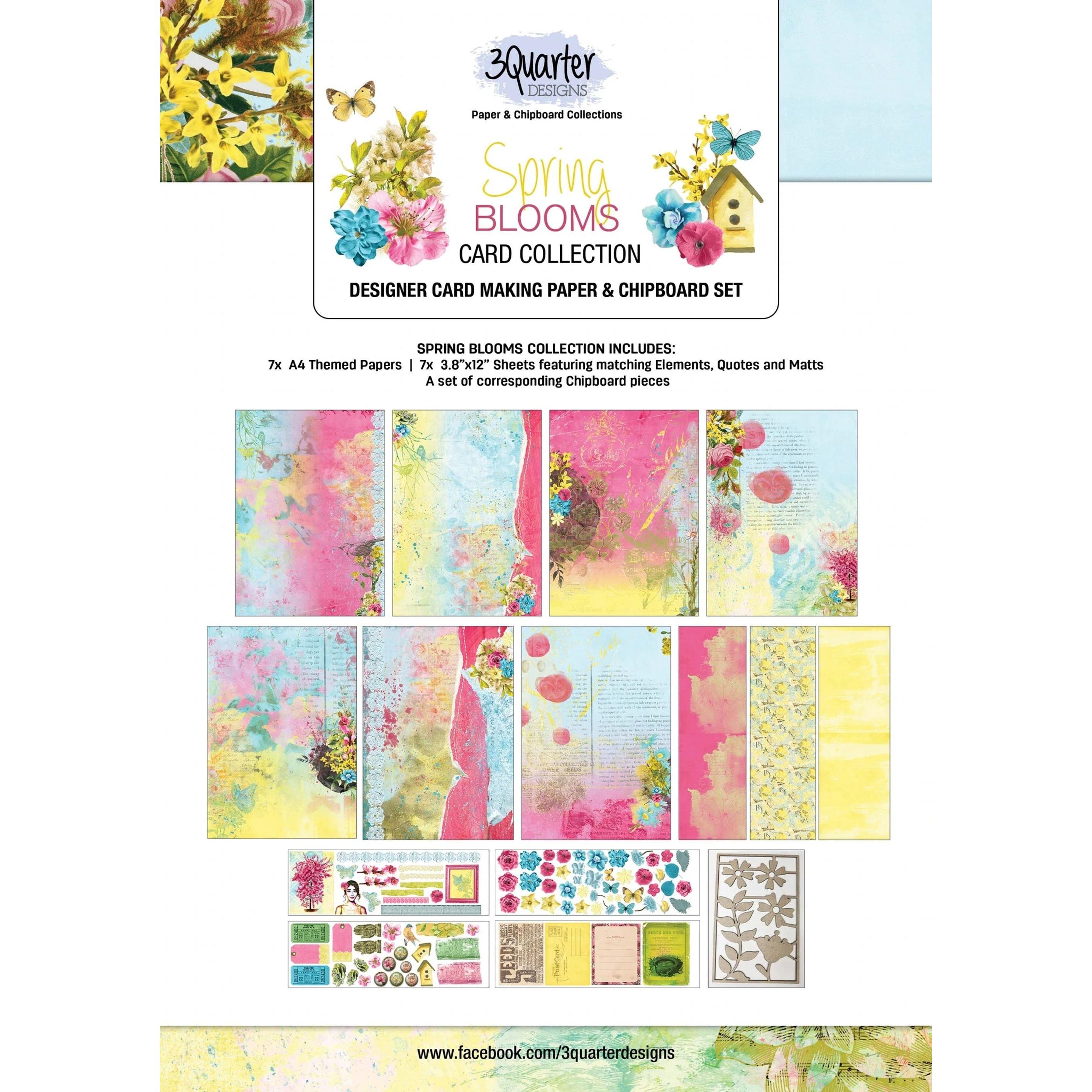 3Quarter Designs 3Quarter Design - Card Collection - Spring Blooms ...