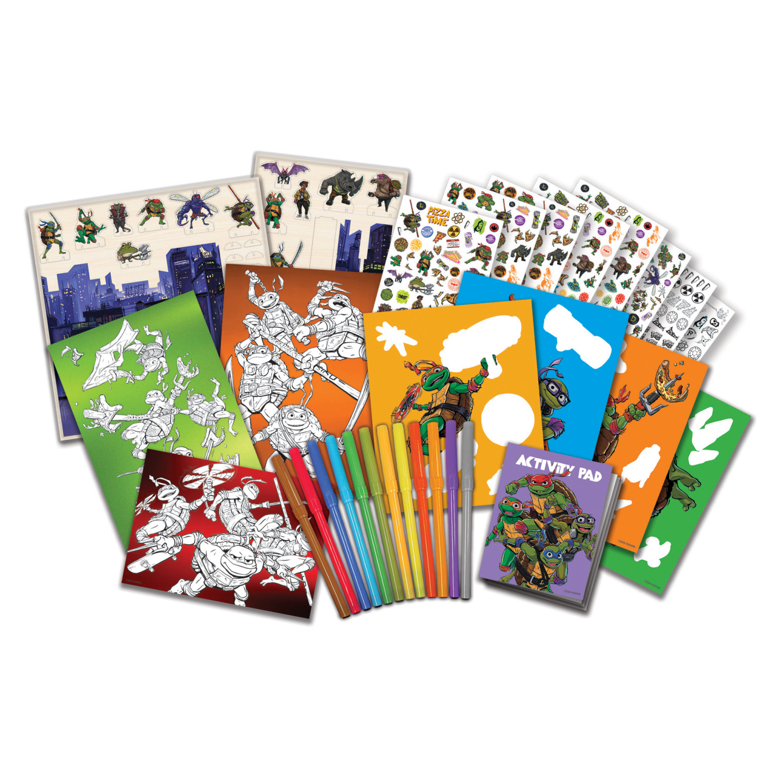 Tara Toy: TMNT Mutant Mayhem - Deluxe Activity Set | HSN