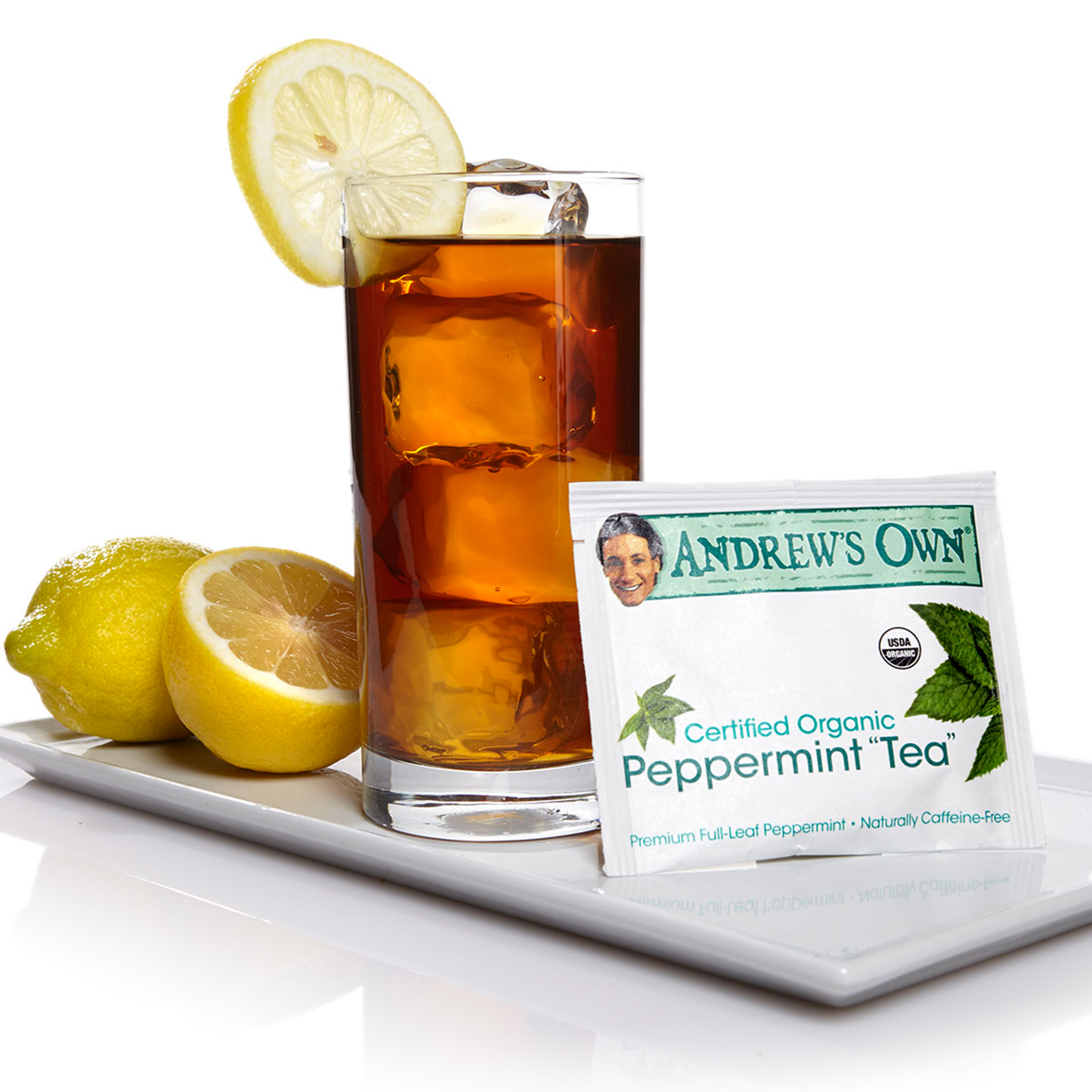 Andrew Lessman Certified Organic Peppermint "Tea" - 30 Sachets | HSN