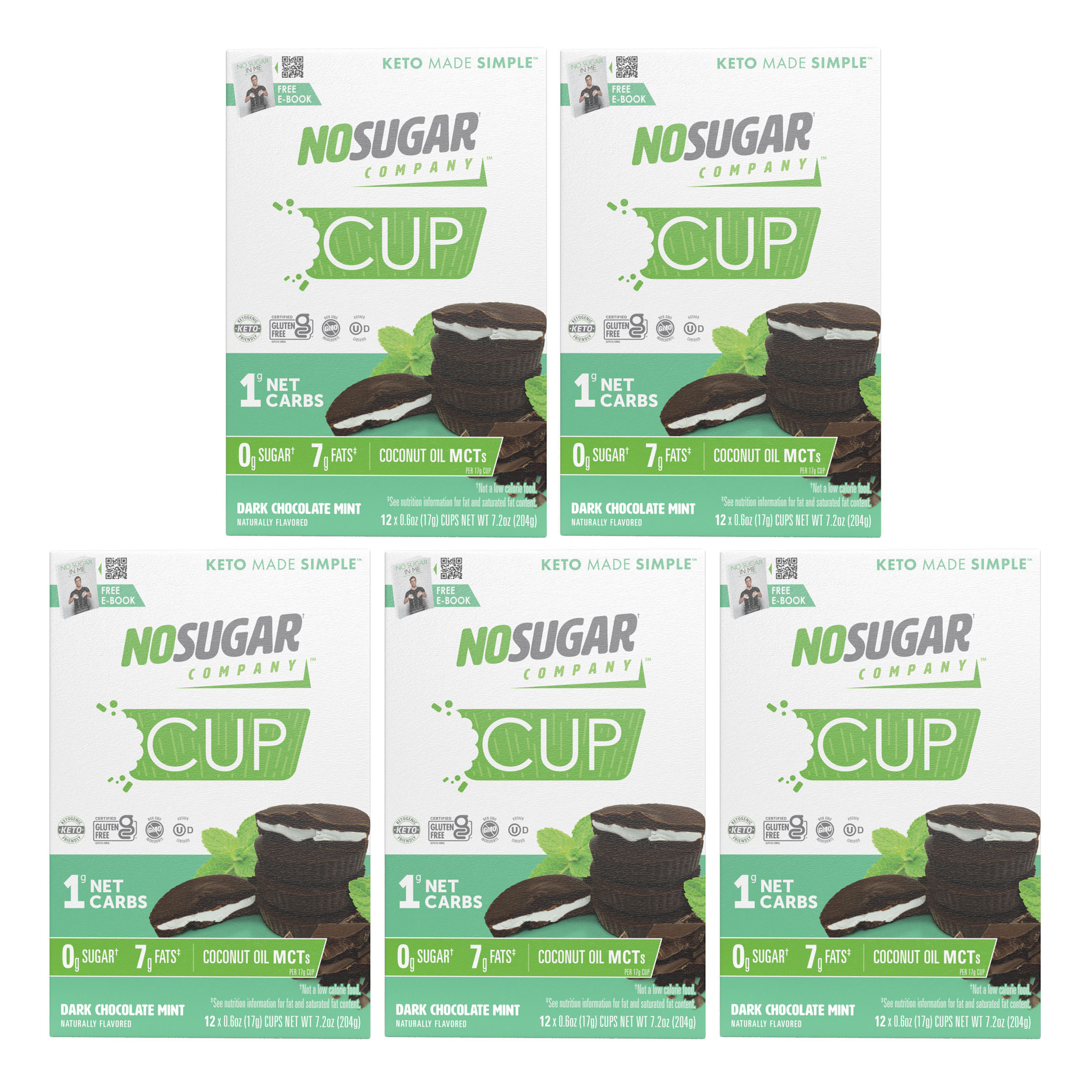No Sugar Company 60-Count Keto Cups | HSN