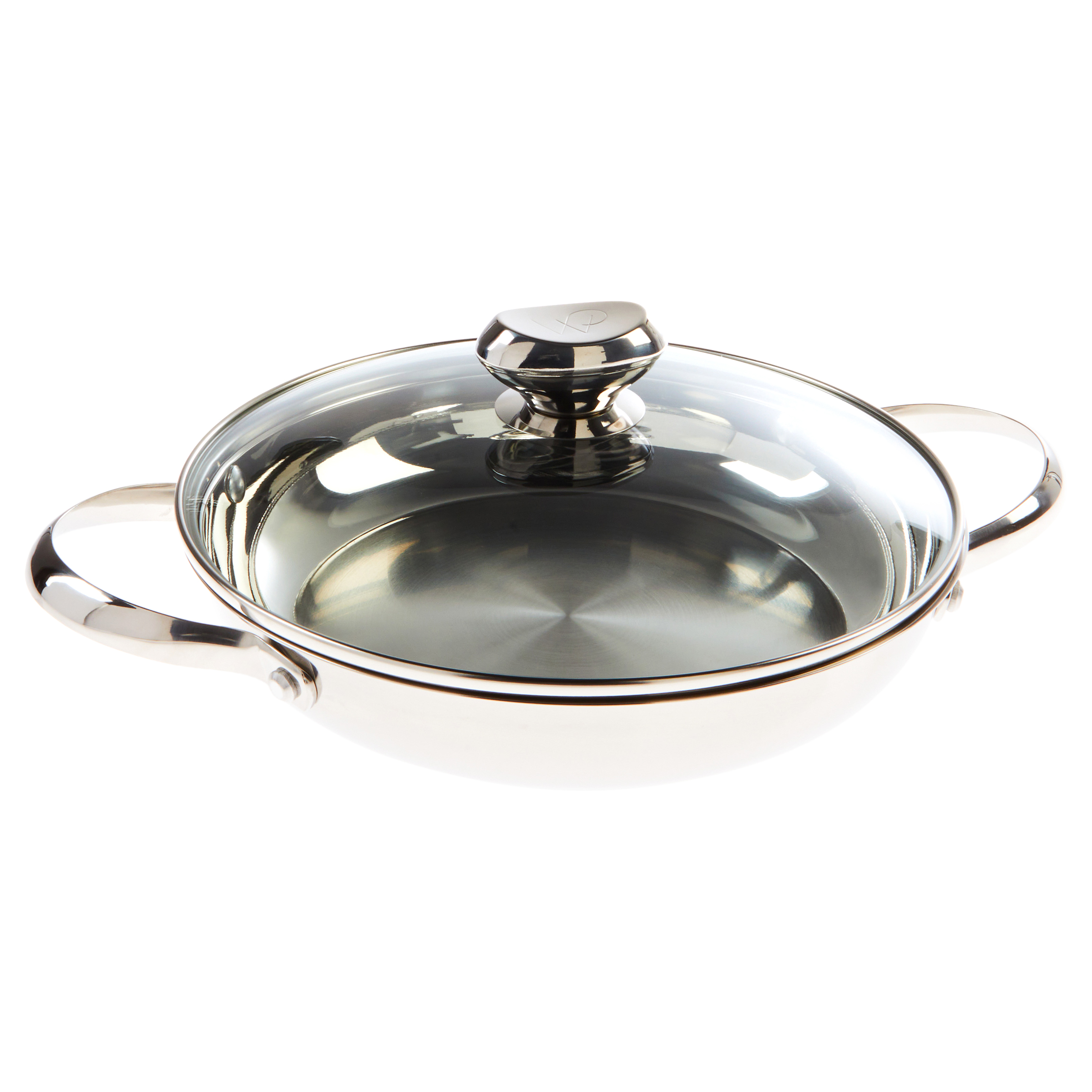 Wolfgang Puck 10" Stainless Steel Everyday Pan with Lid | HSN