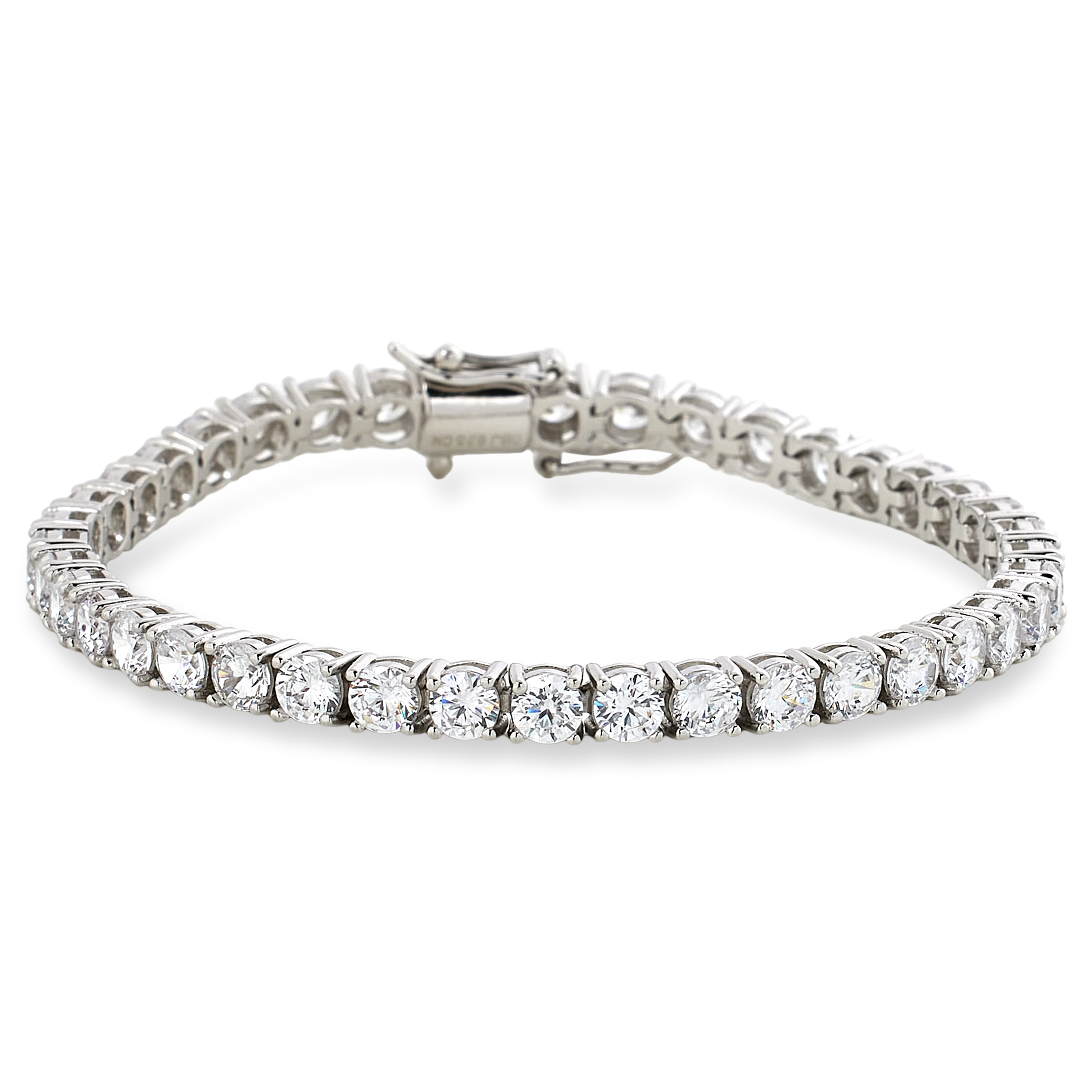 Radiance by Absolute™ Silver Magic Magnet Clasp Line Bracelet ...