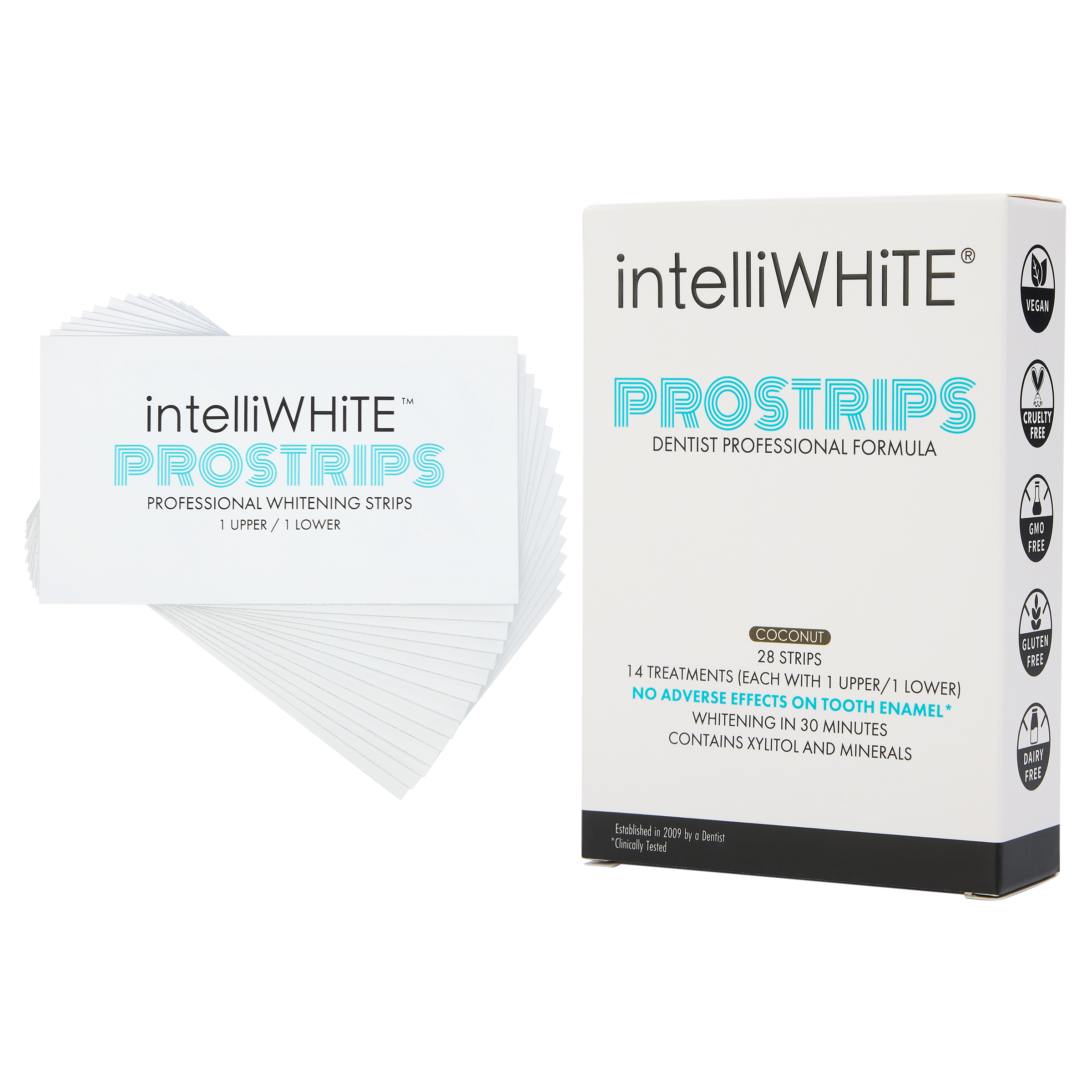 Intelliwhite Prostrips 14-Treatment Vanilla Creme Teeth Whitening Kit | HSN