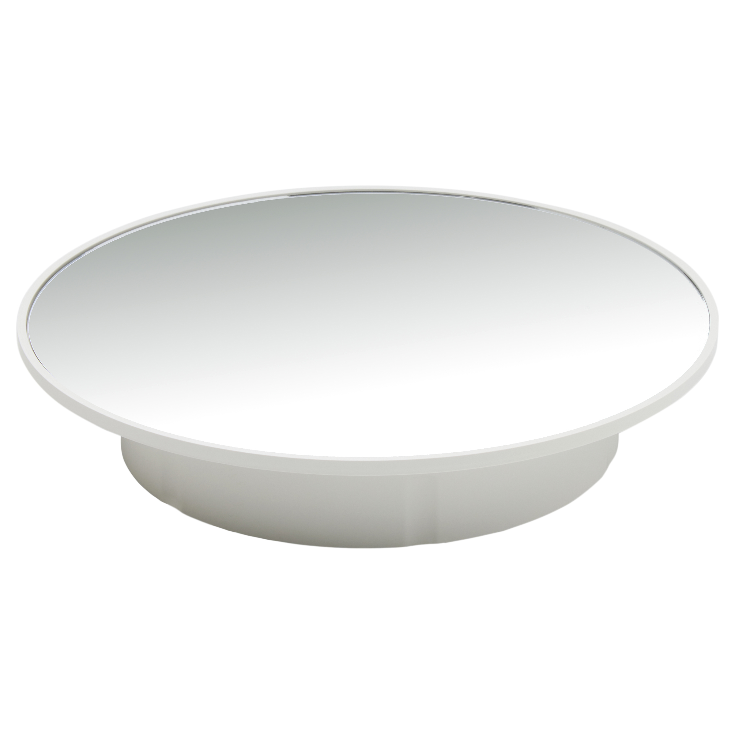 Living Glow Motorized Rotating Mirror Display Stand | HSN