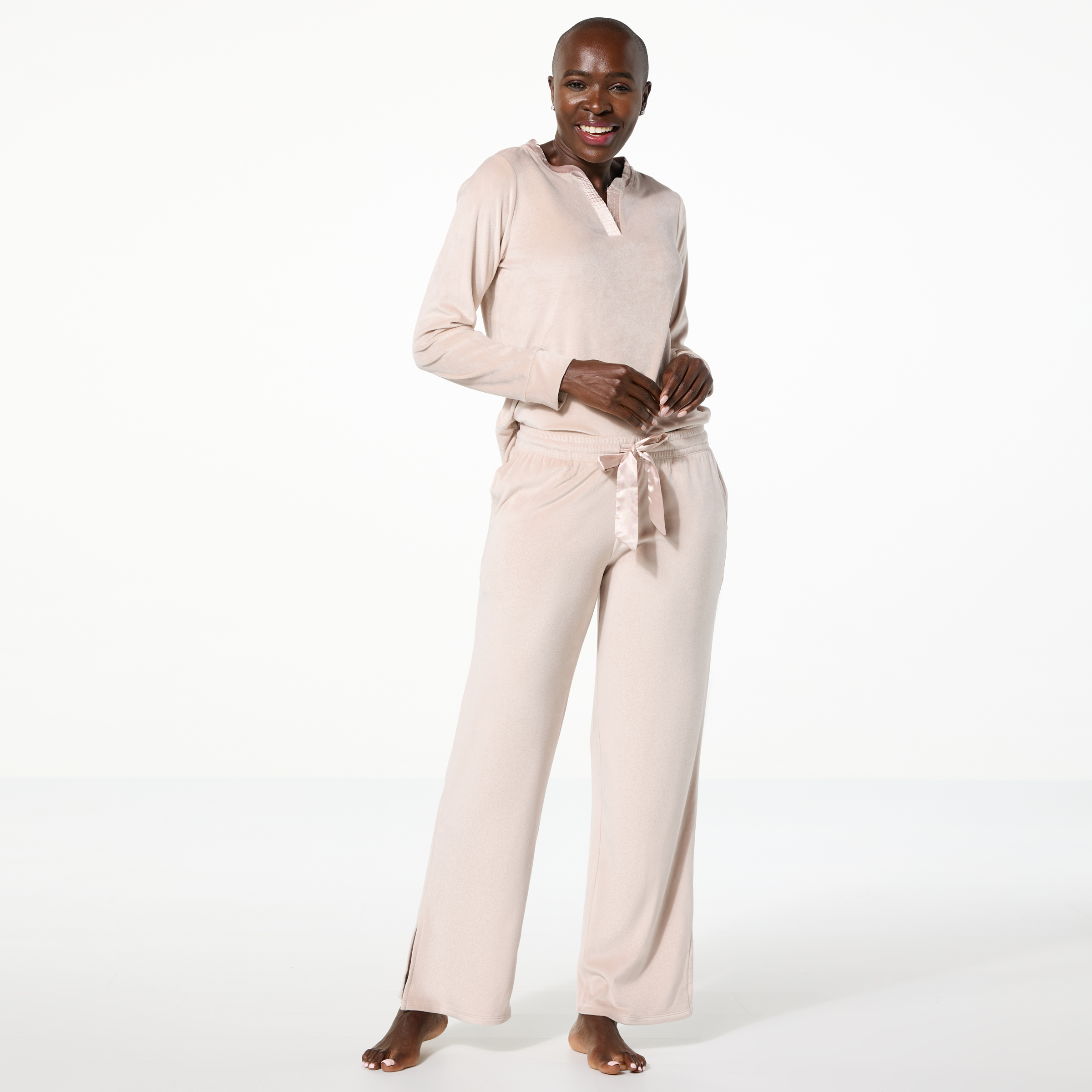 "As Is" Comfort Code Velvet Dreams 2-piece Sleep Set | HSN