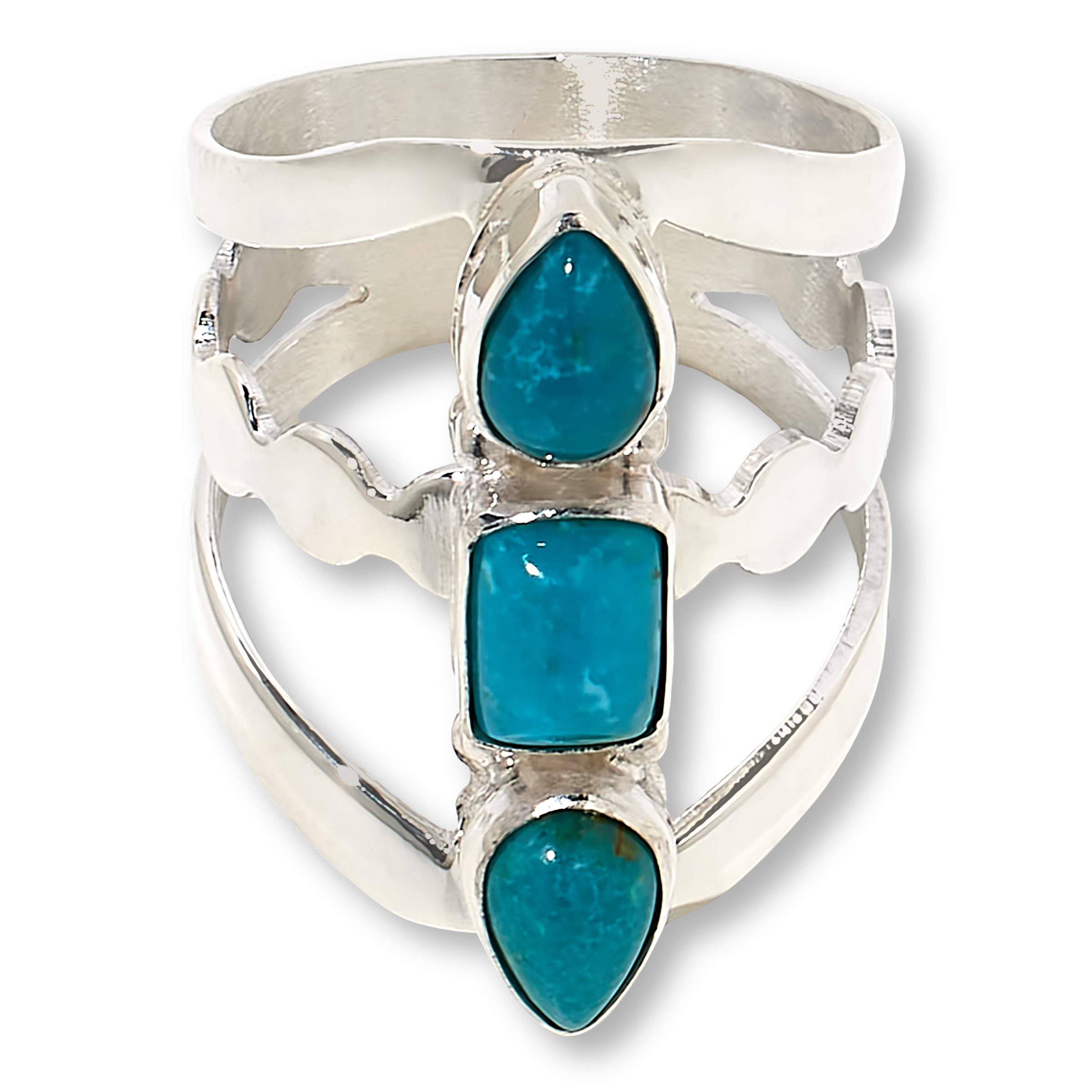 Jay King Sterling Silver Sonoran Turquoise Ring | HSN