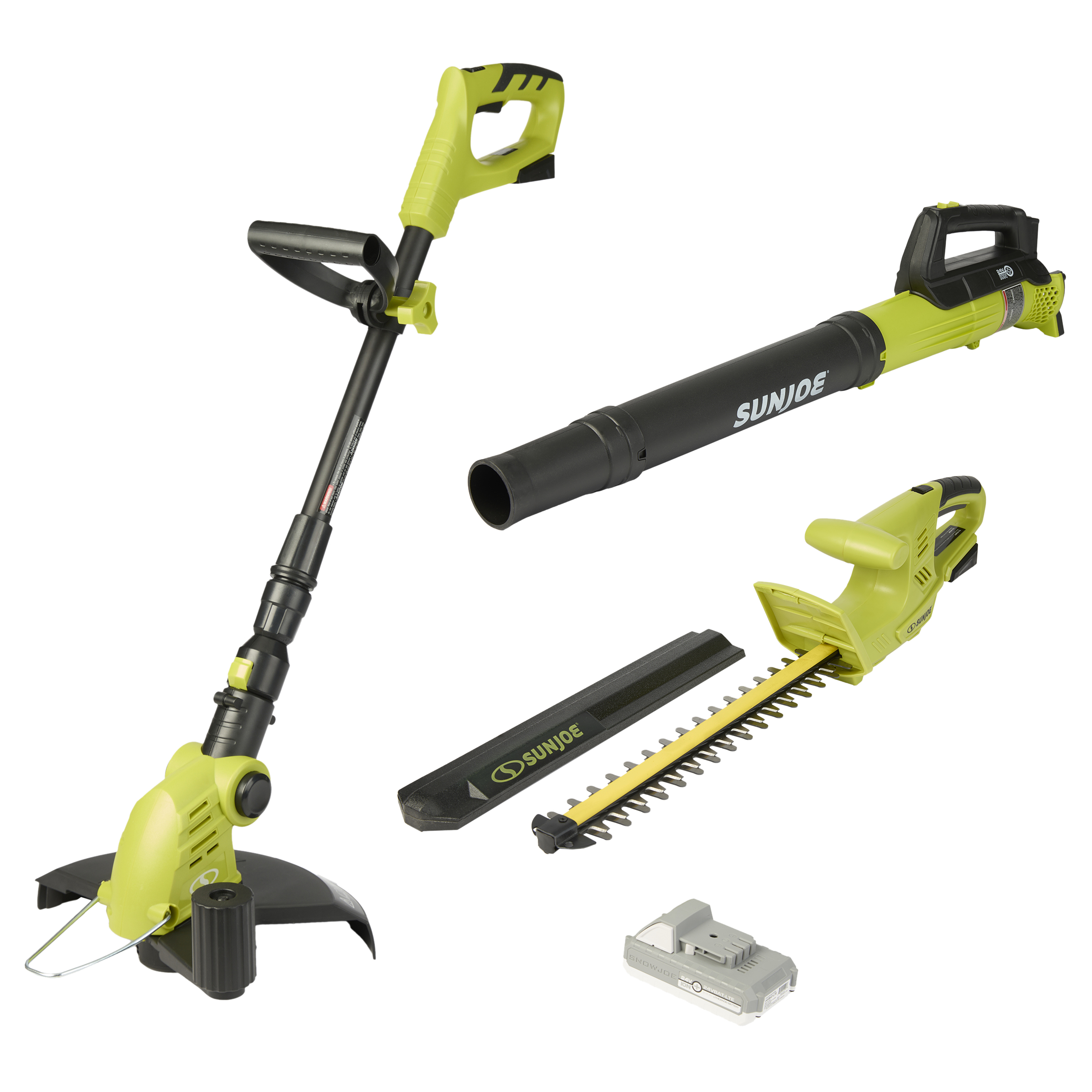 Sun Joe 24-Volt Garden Maintenance Bundle | HSN