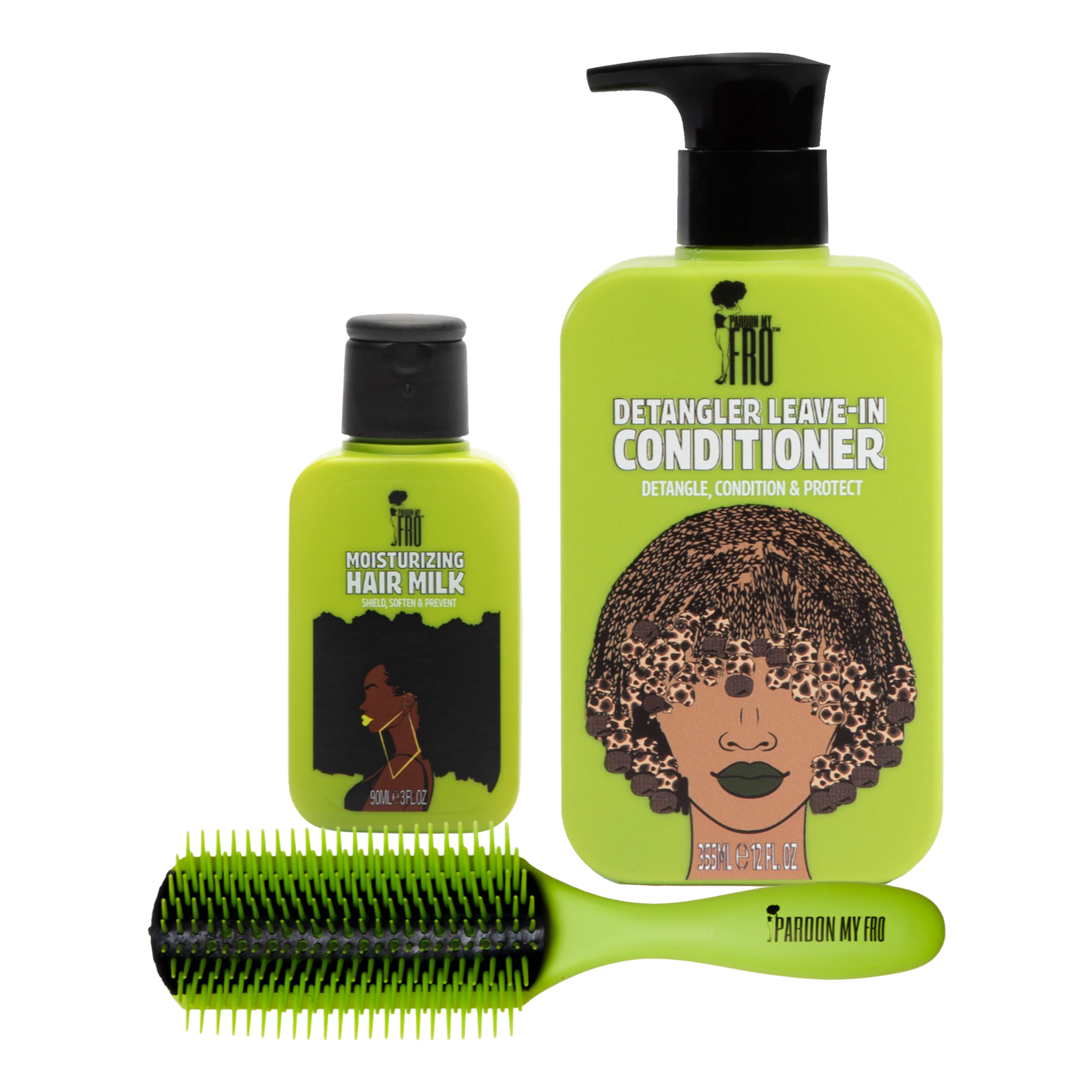 Pardon My Fro Curl Command 3pc Bundle for 4A - 4C Hair | HSN