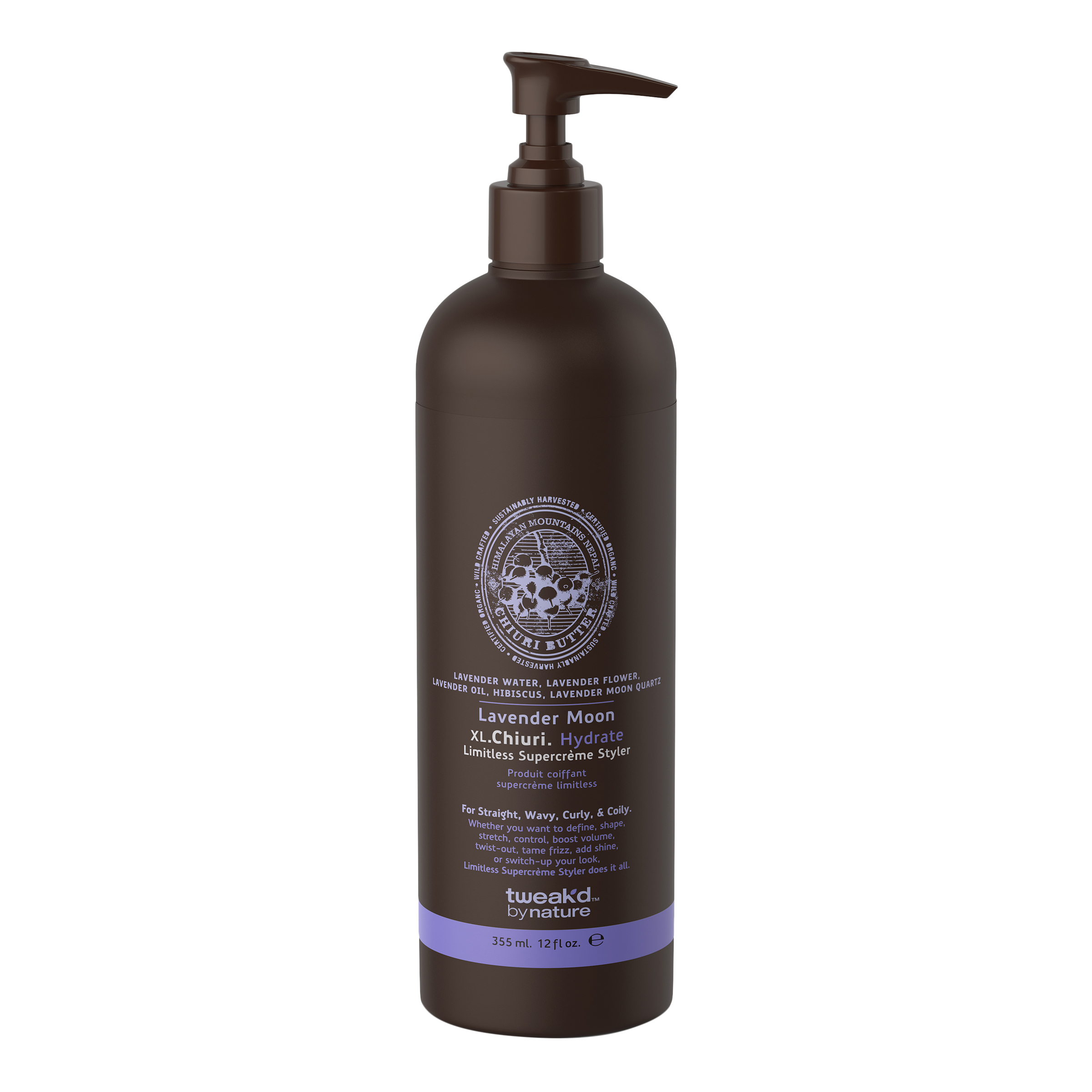 Tweak'd by Nature Lavender Moon Chiuri Hydrate Supercreme Styler | HSN
