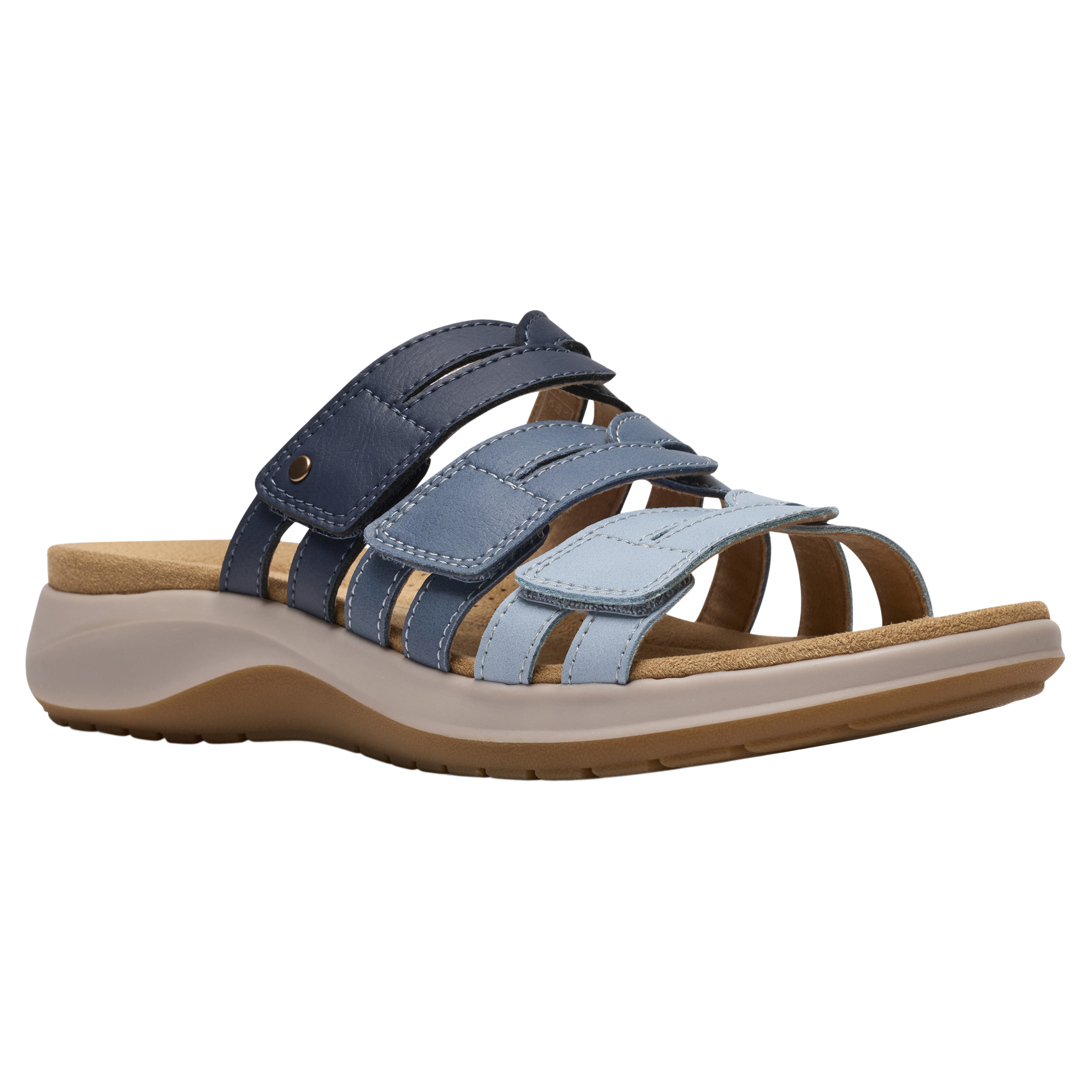 Clarks Maelynn Abby Adjustable Slide Sandal | HSN