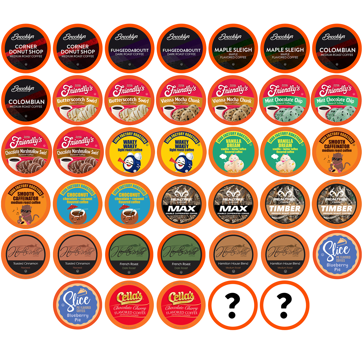 Two Rivers Coffee 40ct Coffee Lovers Variety Sampler | HSN