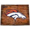 Denver Broncos Round Distressed Sign - 9277402 | HSN