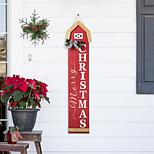 Glitzhome 42" Wooden "Merry Christmas" Vertical Barn Shaped Sign ...