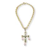HEIDI DAUS Grand Cross Rolo Chain Necklace - 23719186 | HSN
