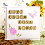 Hunkydory Crafts For the Love of Stamps - Simply Letters & Numbers ...