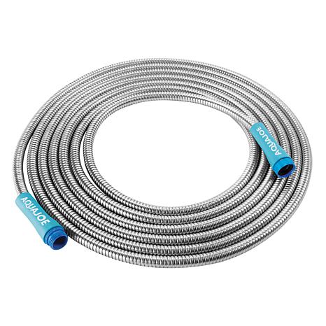 Aqua Joe® Heavy-Duty Stainless Steel Garden Hose | HSN