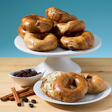 Bagelista 36-count NY Style Cinnamon Raisin Mini Bagels Auto-Ship ...