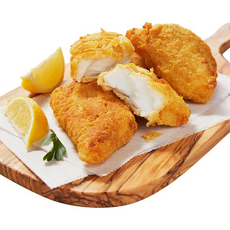Emeril Lagasse 20-count 6 oz. Beer Battered Cod Fillets - 21654144 | HSN