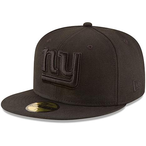 Men's New Era Black on Black 59FIFTY Fitted Hat - 10090778 | HSN