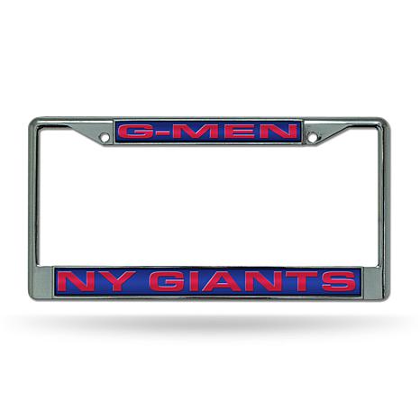 Officially Licensed NFL "America's Team" Laser-Cut Chrome License Plate ...