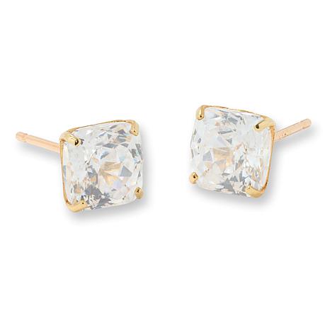 Radiance by Absolute™ 10K Gold 100-Facet Stud Earrings | HSN