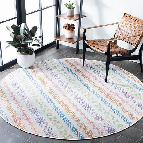Safavieh Summer Alexander 6'-7" X 6'-7" Round Rug - 9942229 | HSN