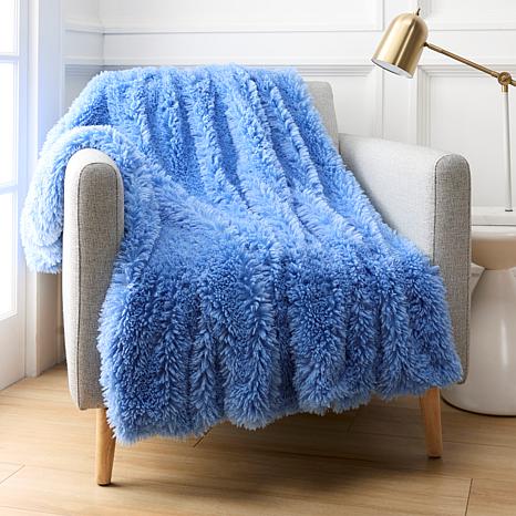South Street Loft Mongolian Faux Fur 50" x 60" Throw | HSN