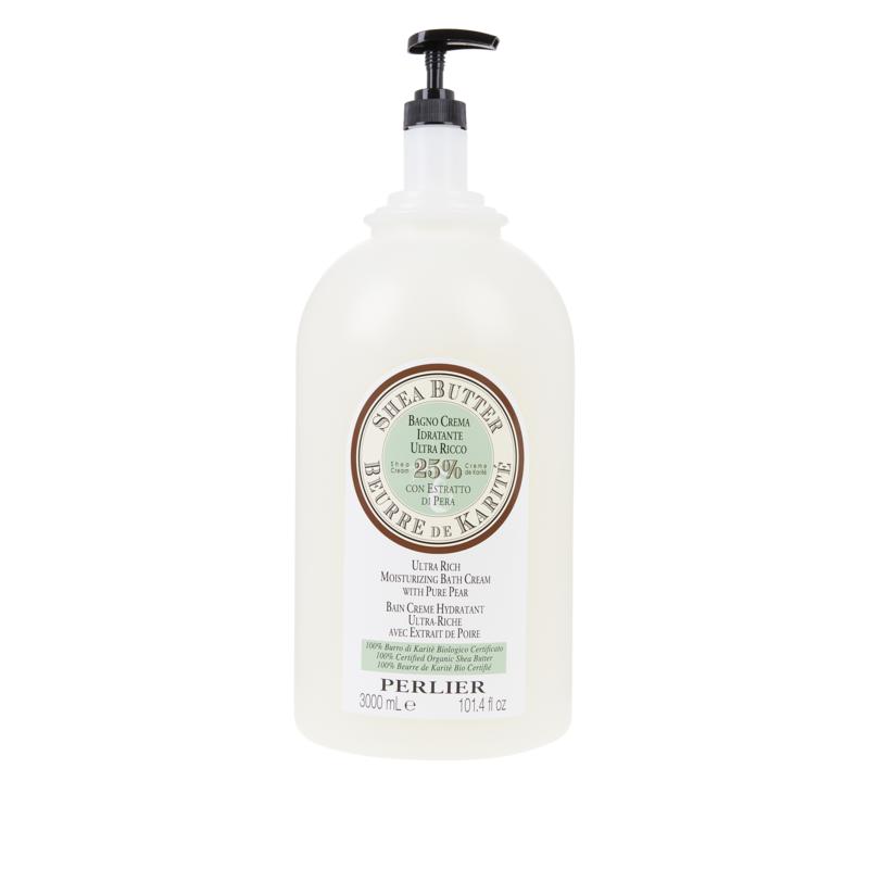 Perlier 3 Liter Shea Pear Bath Cream - 9164553 | HSN