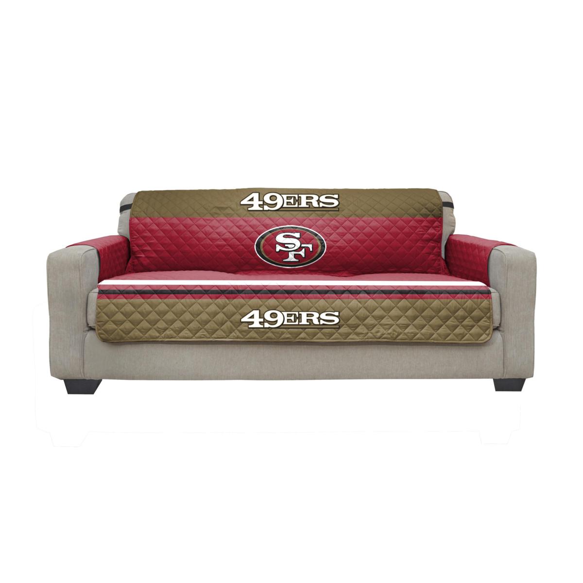 Officially Licensed NFL Sofa Cover - San Francisco 49ers | HSN