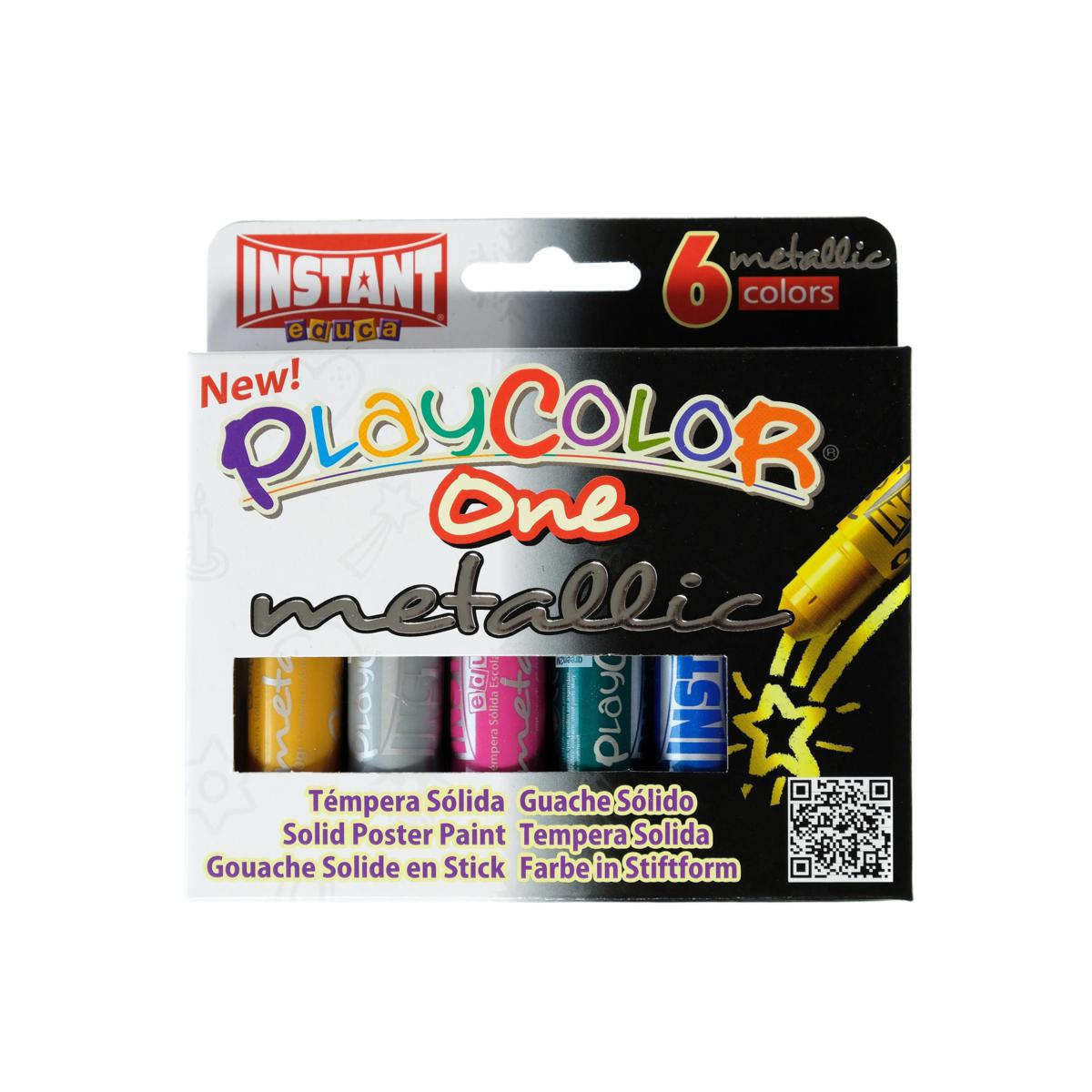 Playcolor Paint Sticks Metallic Set of 6 | HSN