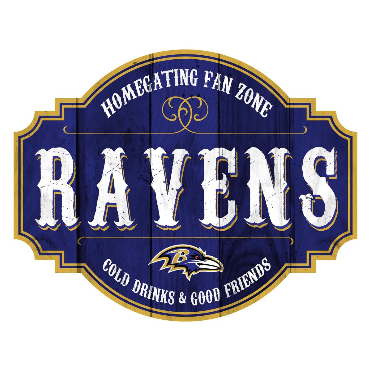 Officially Licensed NFL 24" Homegating Tavern Sign - Ravens | HSN