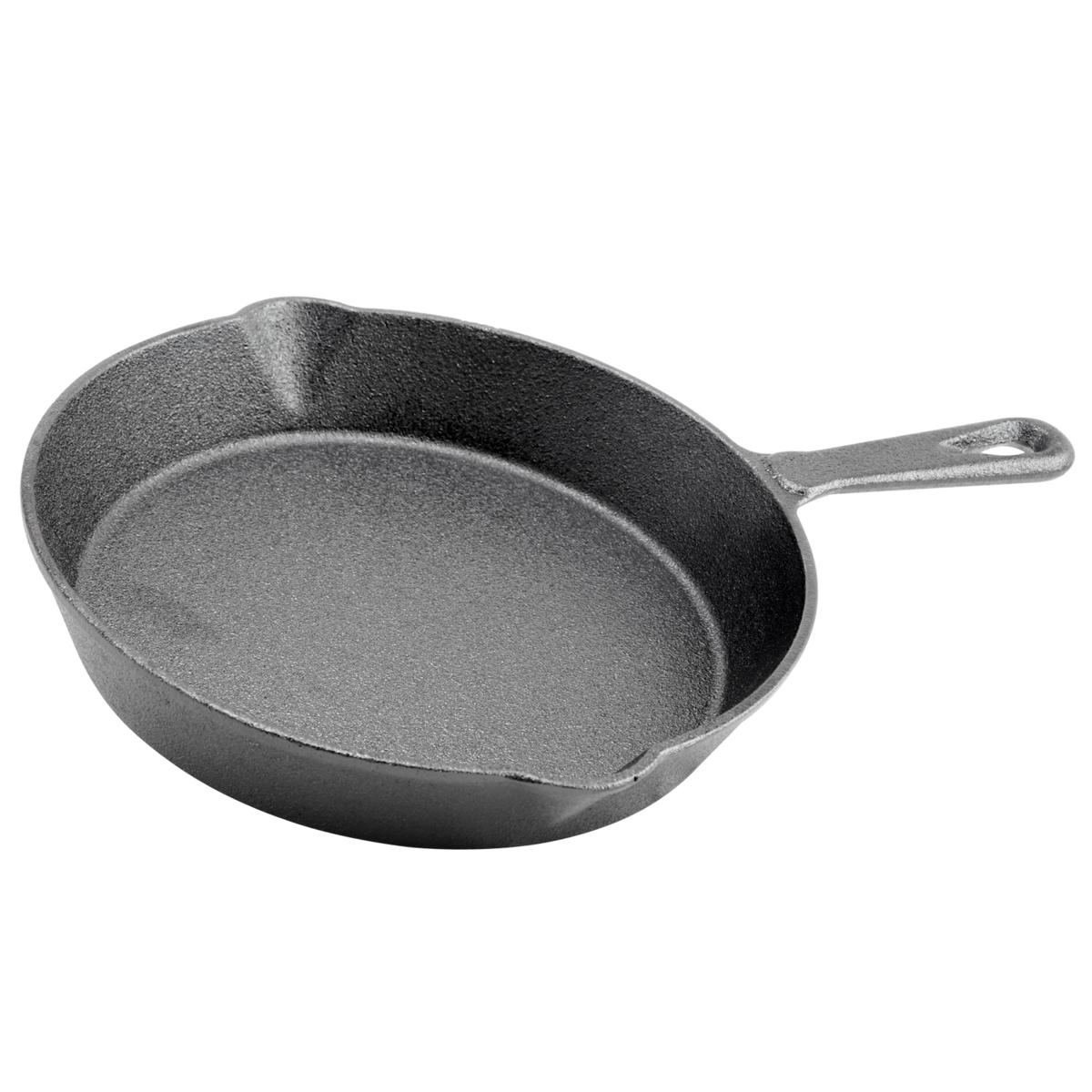 General Store Addlestone 8" Pre-seasoned Round Cast Iron Frying Pan ...