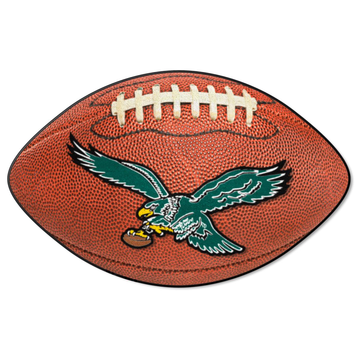 Officially Licensed NFL Philadelphia Eagles Vintage Logo Football Rug ...