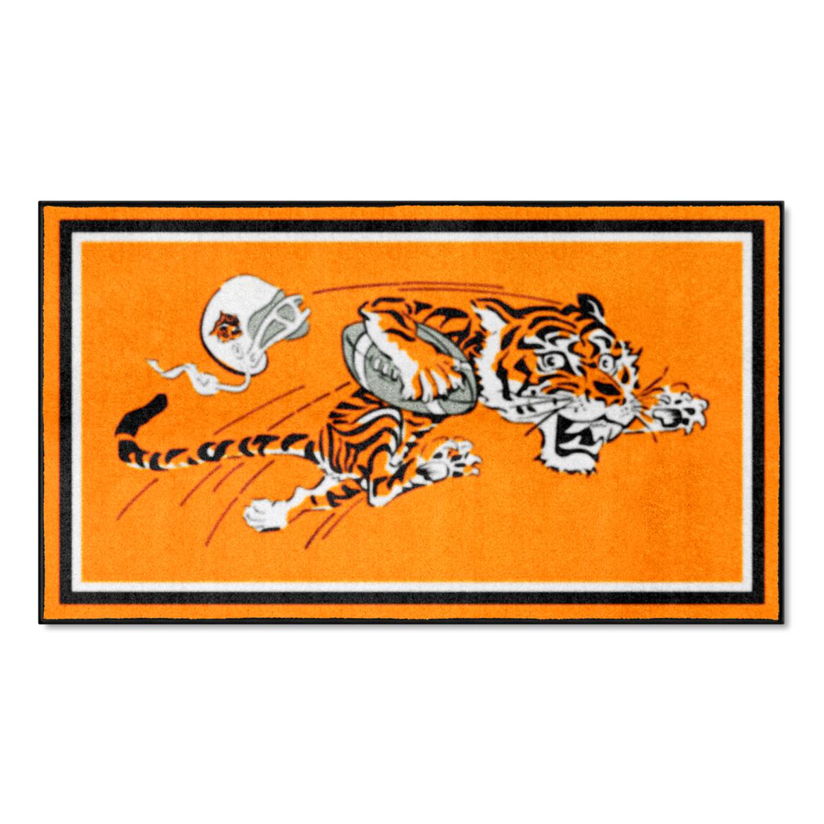 Officially Licensed NFL Cincinnati Bengals Plush Rug w/Vintage Logo ...