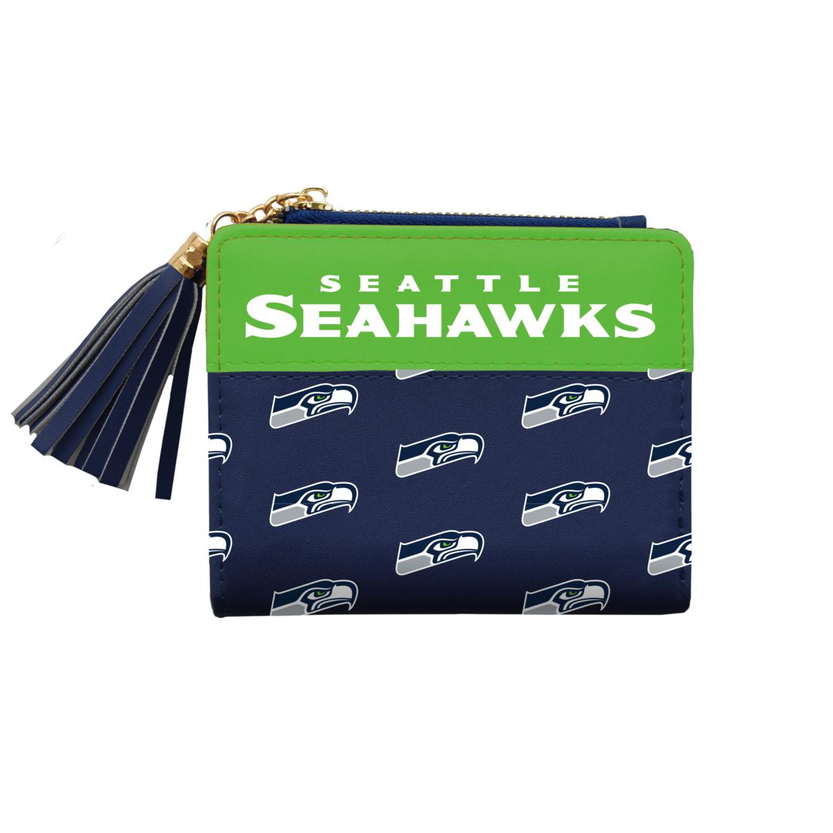 Officially Licensed NFL Seattle Seahawks Mini Organizer Wallet ...