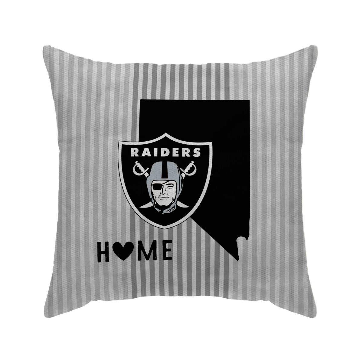 Officially Licensed NFL Las Vegas Raiders Home State Duck Décor Pillow ...