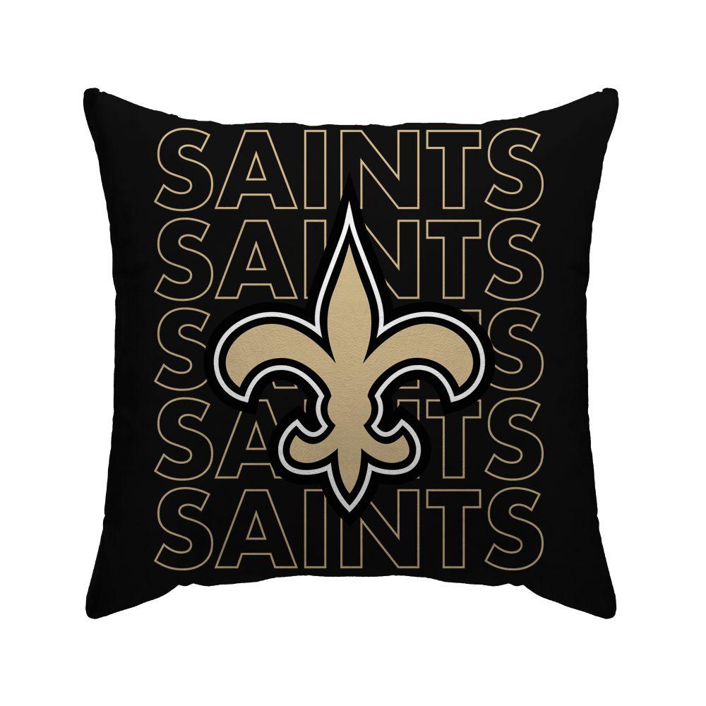Officially Licensed NFL New Orleans Saints Poly Span Décor Pillow ...