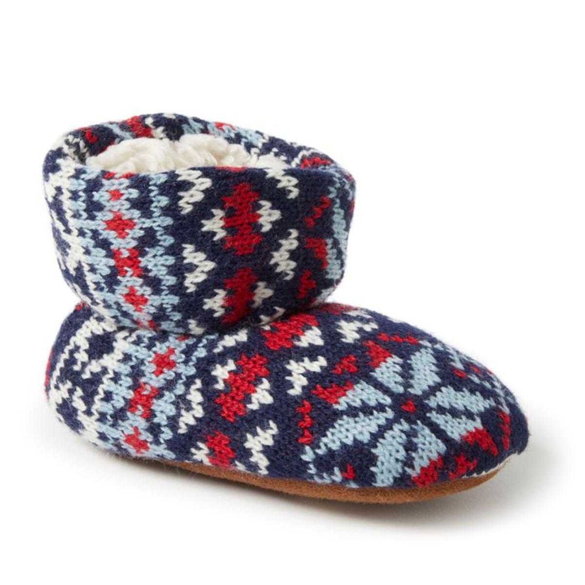 Dearfoams Infant Baby Bear Warm Up Bootie Slipper - 20738172 | HSN