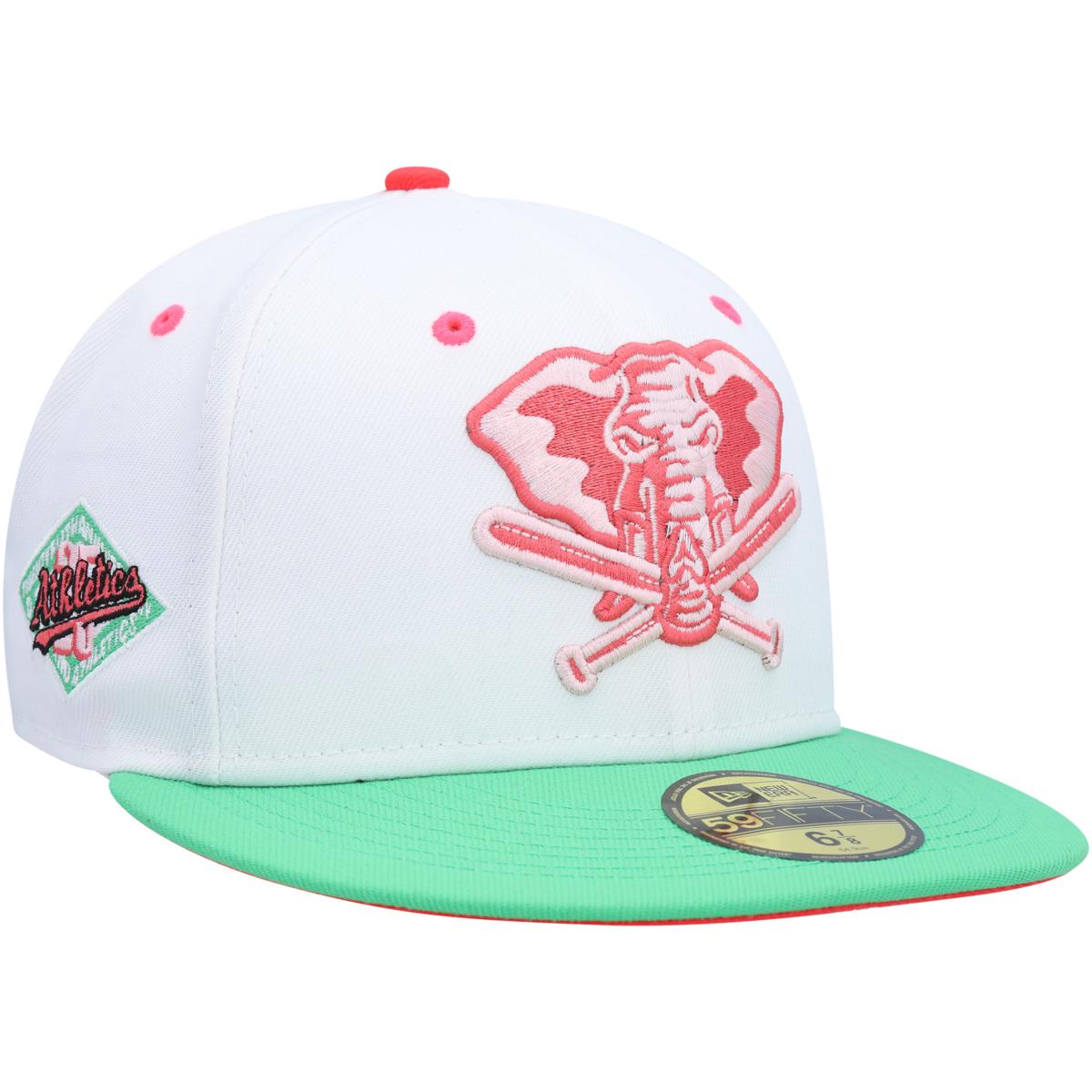 Officially Licensed MLB Men's New Era Alternate Logo Hat - Athletics ...