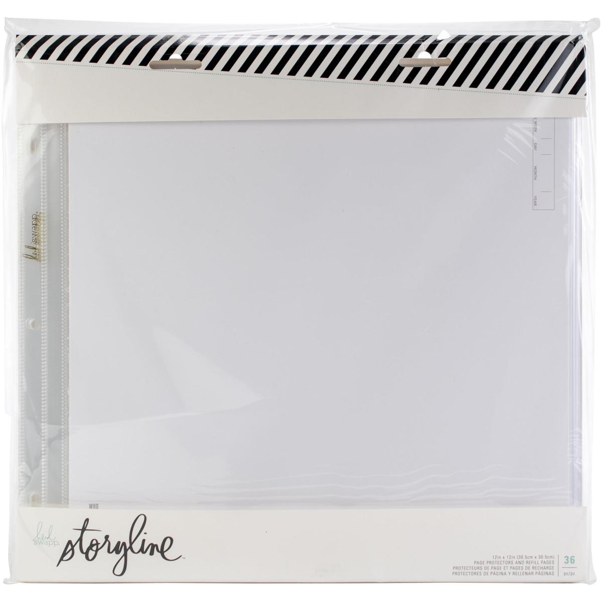 Heidi Swapp Storyline2 Refill Pack 12"X12" 36/Pkg - 21148949 | HSN