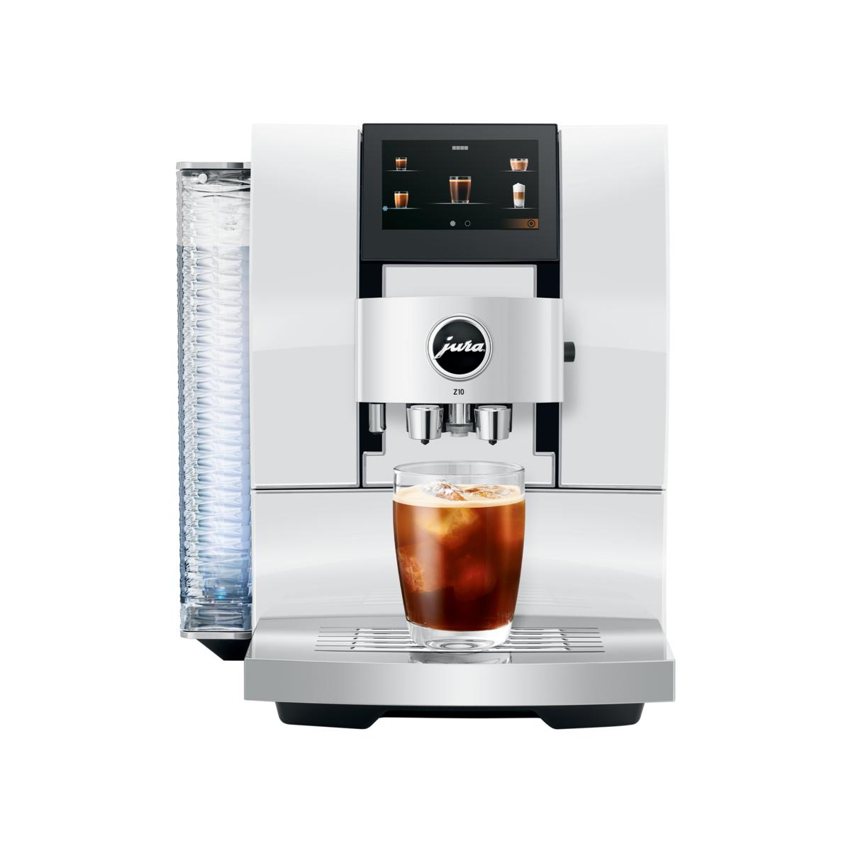 Jura Z10 Diamond White Automatic Coffee Machine | HSN