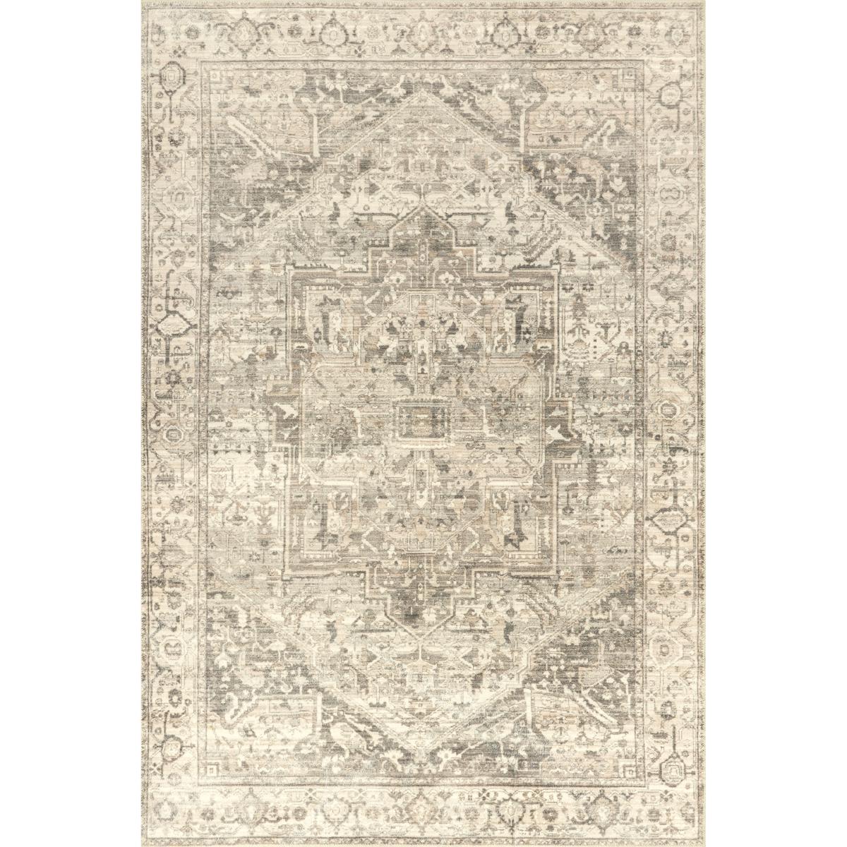 nuLOOM Brielle Machine Washable Vintage Medallion Area Rug - 10092718 | HSN
