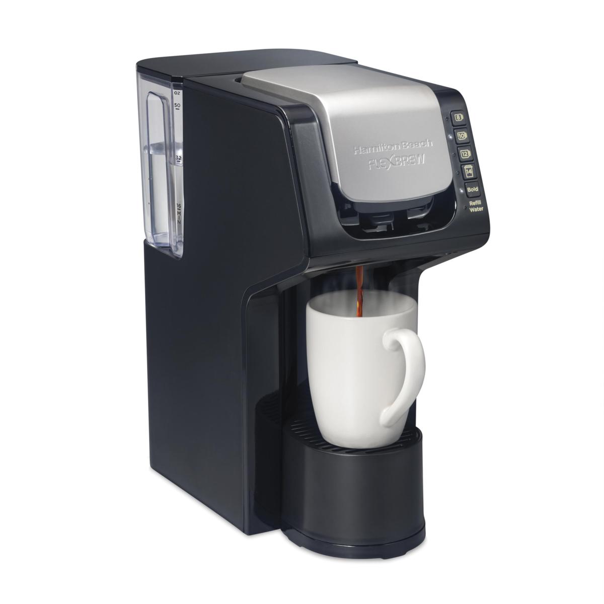 Hamilton Beach FlexBrew® Single-Serve Coffee Maker with Removable ...