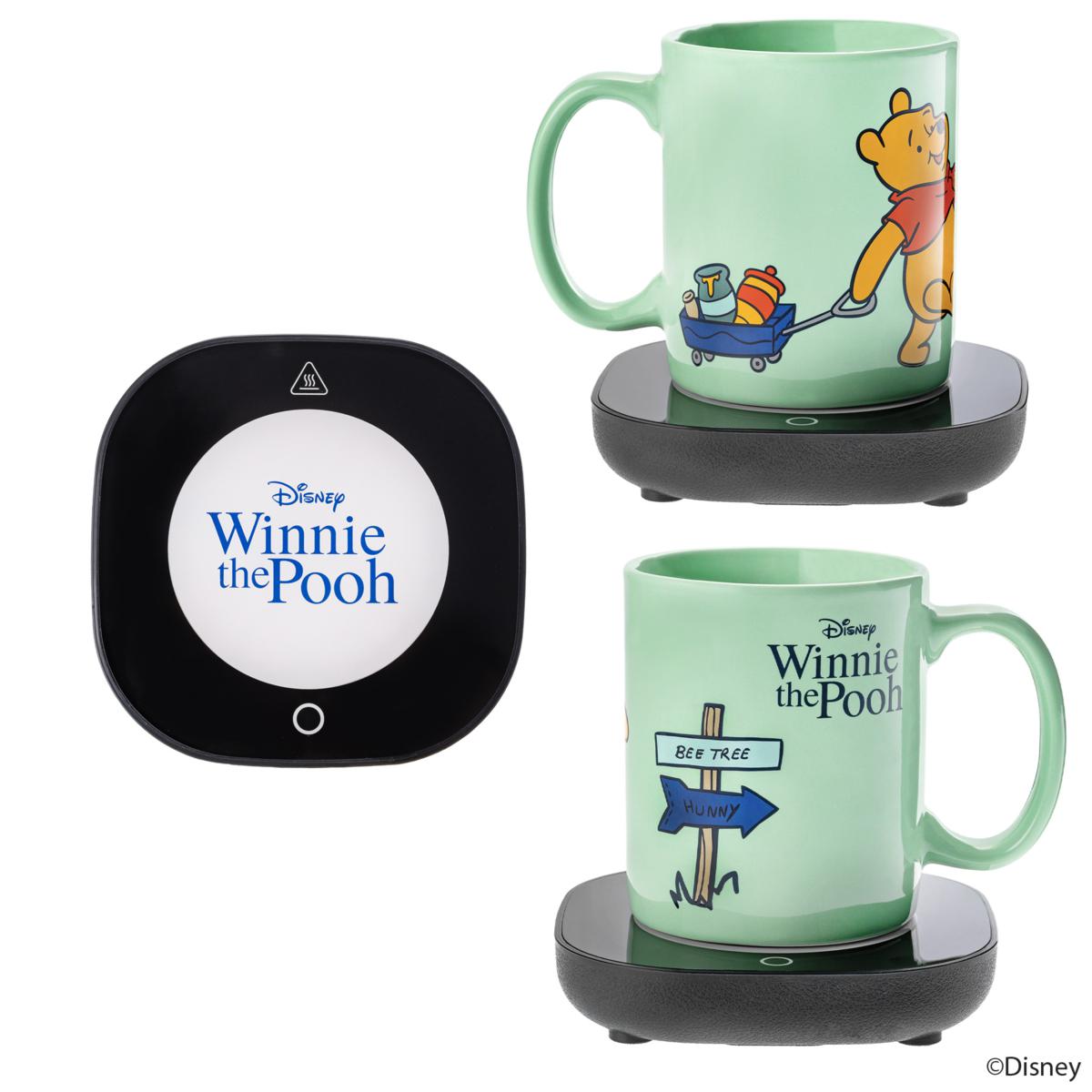 Uncanny Brands Disney Winnie the Pooh 12oz. Mug with Warmer | HSN
