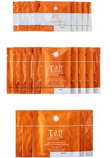 TanTowel Dark Ultimate Tanning Kit | HSN