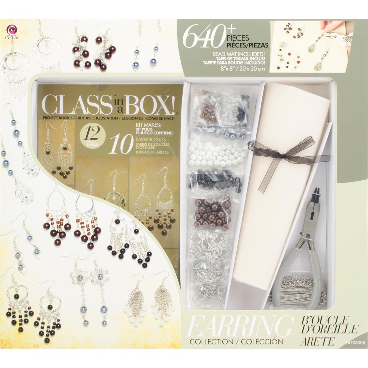 Jewelry Basics Class In A Box Kit - Silver Tone Earrings - 6512026 | HSN