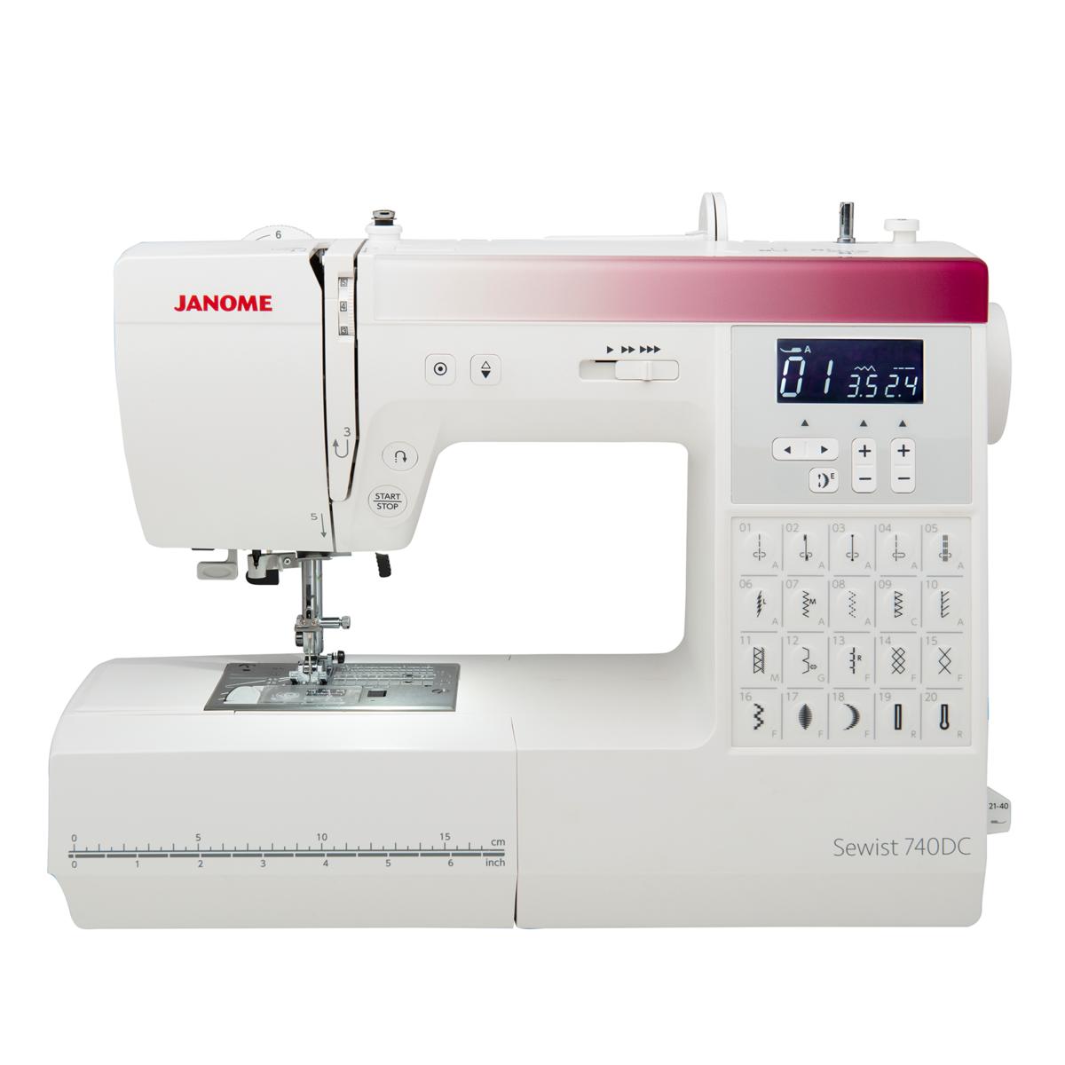 Janome Sewist 740DC Computerized Sewing Machine | HSN