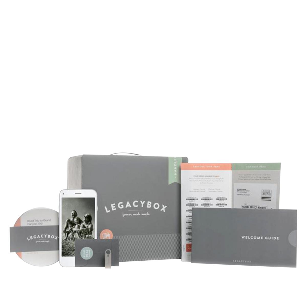 Legacybox Kit w/Thumb Drive Digital Download Expedited Processing | HSN